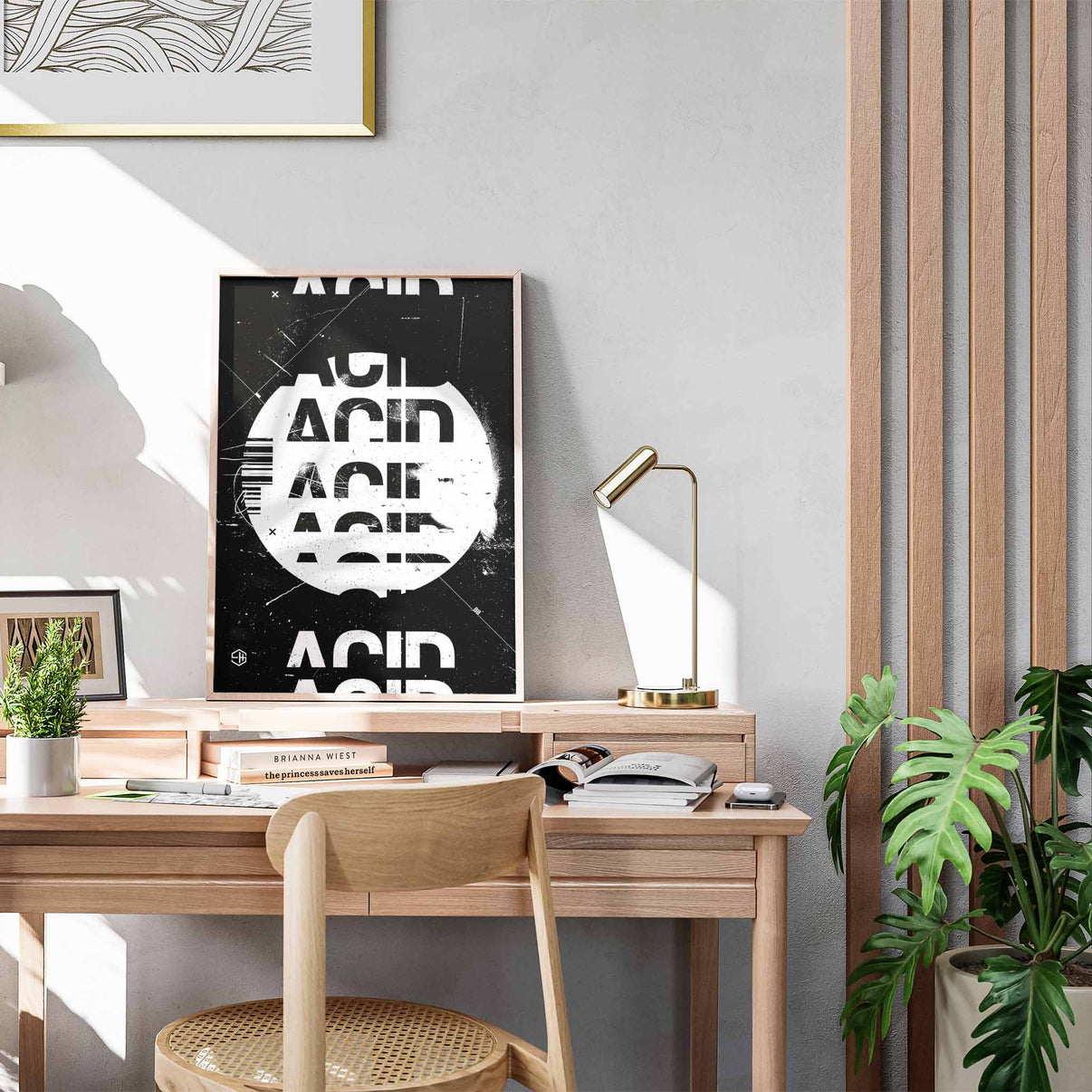 Acid Drop Poster | Rave Culture Wall Art | House Music Print